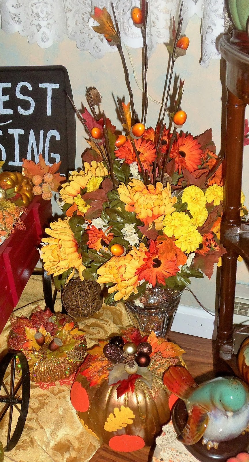 DEBBIE-DABBLE BLOG: Elegant Autumn Display, 2016