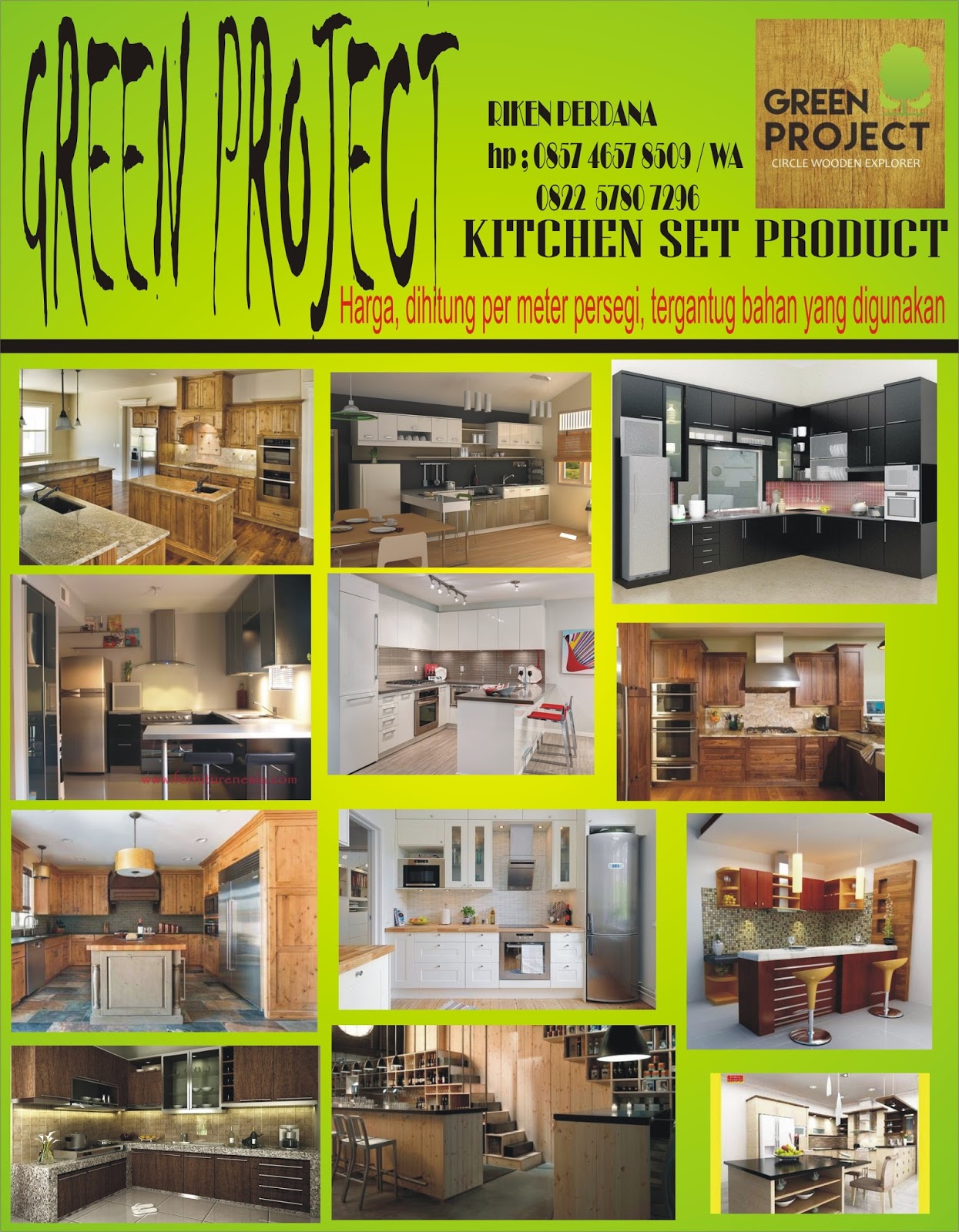 GREEN PROJECT: BROSUR KITCHEN SET, GREEN PROJECT