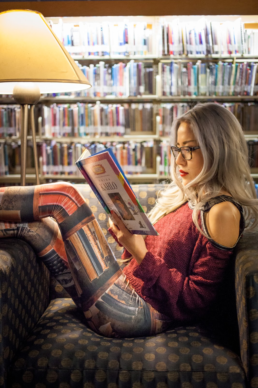 rainy days in the library | FERAL CREATURE