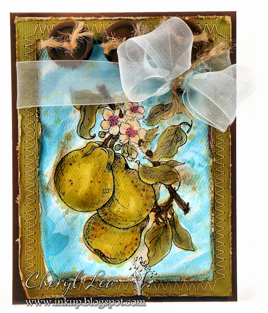 Ink Up: Pears...A CASE