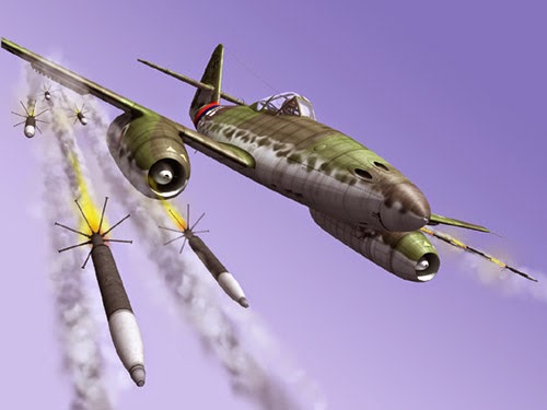 Alternative Forces of WWII : THE MESSERSCHMITT JET FIGHTER