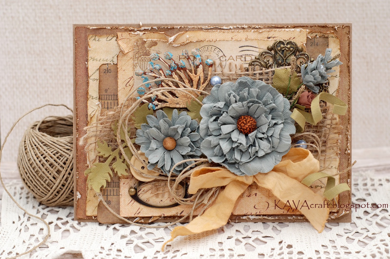 KAVA Craft: Vintage Card