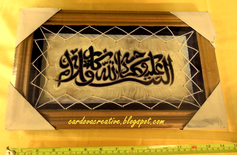 CARDOVA CREATIVE: KK 26 - Hiasan Dinding (Khat Al-Quran)