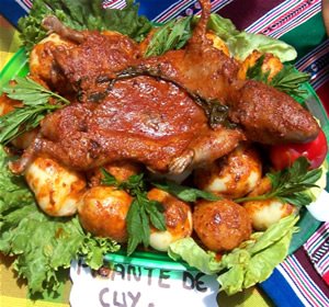 El cuy, nutritivo alimento andino: Picante de cuy