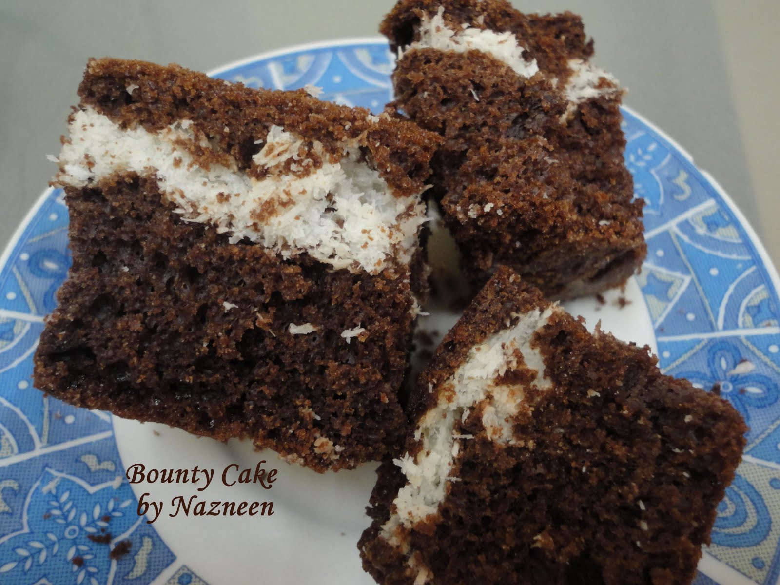 Masala-n-Magic: Bounty Cake Recipe