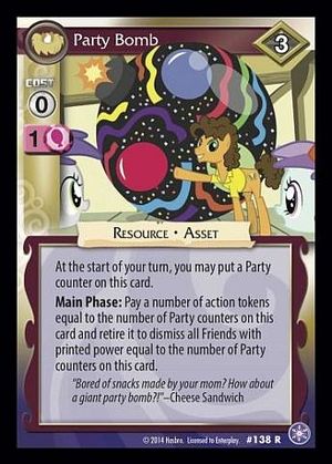 MLP Party Bomb CCG Cards | MLP Merch