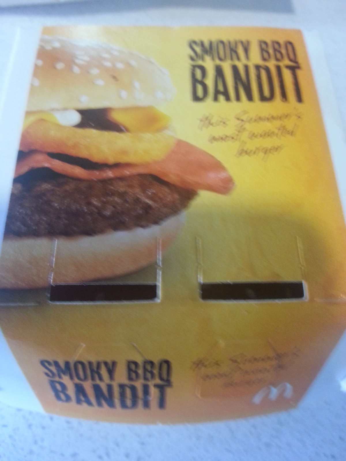 Junk Food Journal: McDonalds Smoky BBQ Bandit