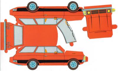 SP. Papel Modelismo: PaperCraft - Caravan