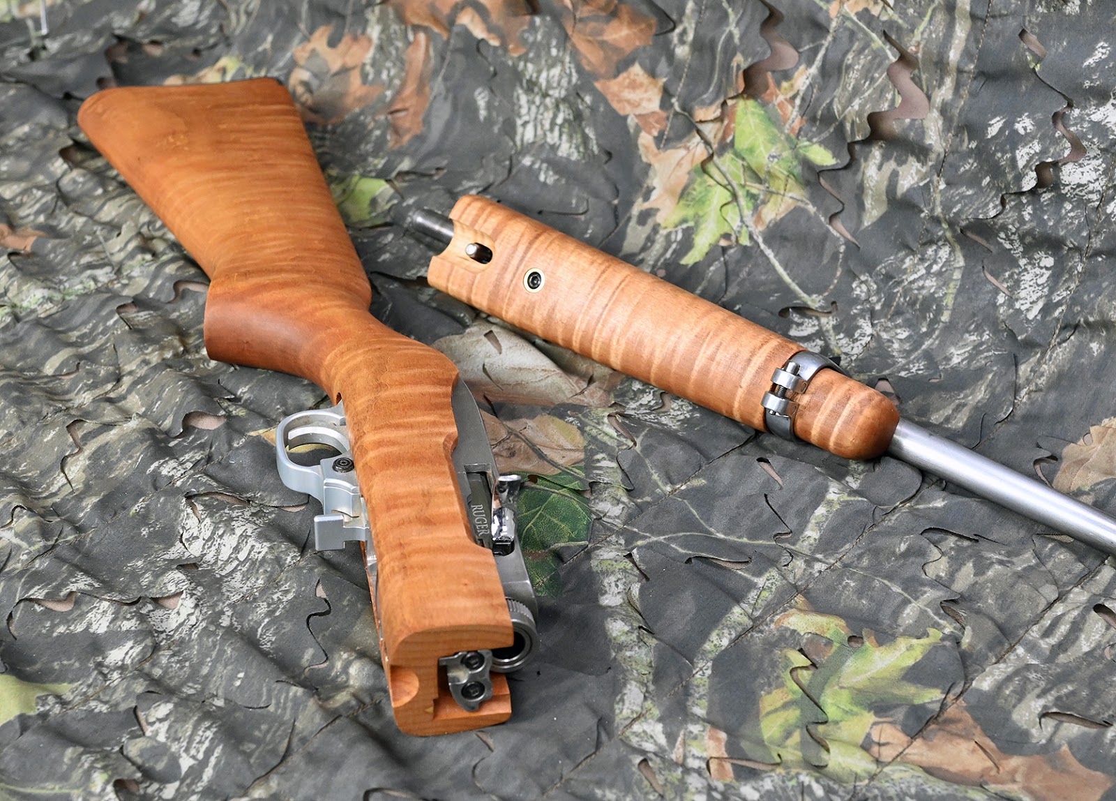 Ruger® 10/22 Takedown® Wood Stocks: 10/22 Takedown Tiger Maple Stock ...