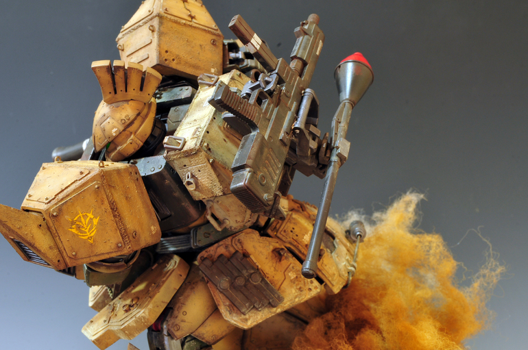 Custom Build: MG 1/100 Gelgoog "Desert Type"