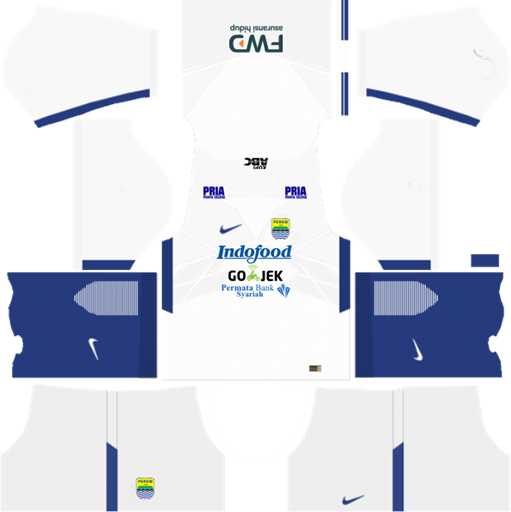 Dls kit Persib Nike template 2017