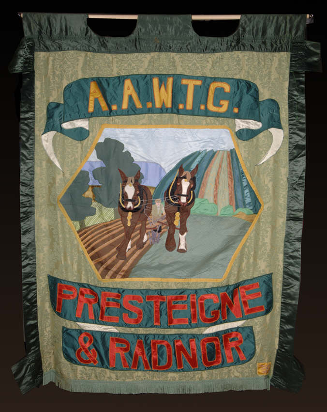 Country Standard: Agricultural Worker Union Banner - Presteigne & Radnor