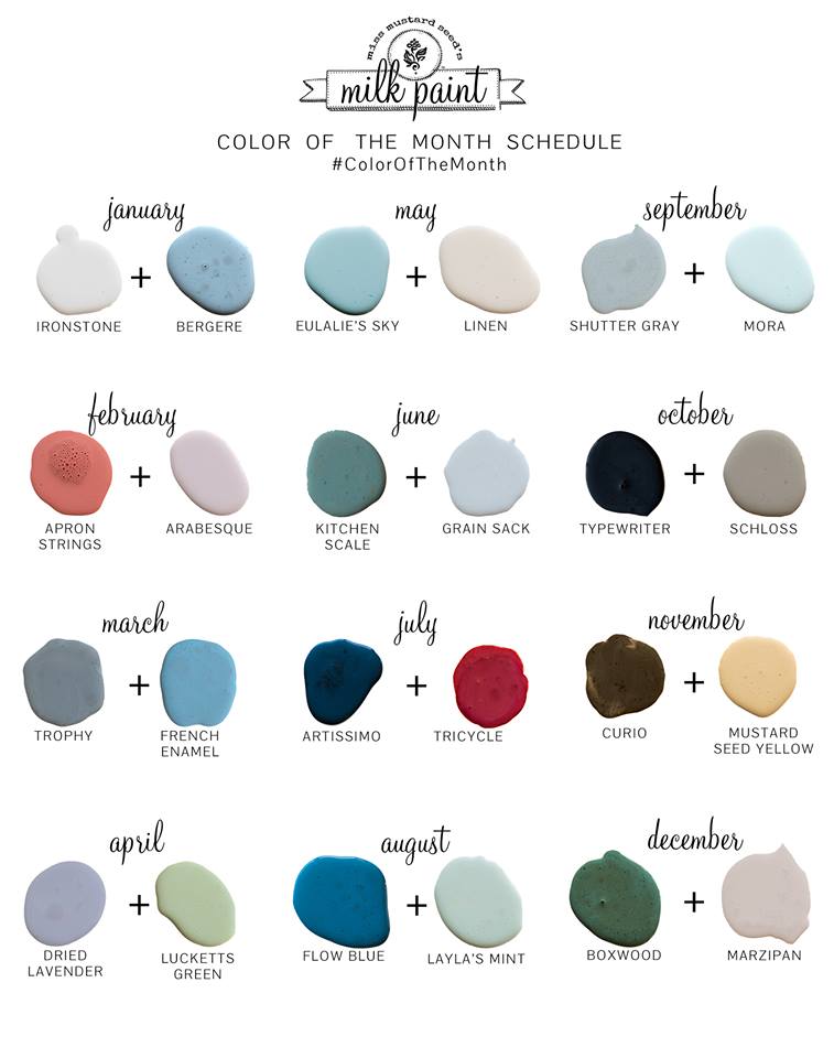 Peinture au lait: Couleurs / Colors