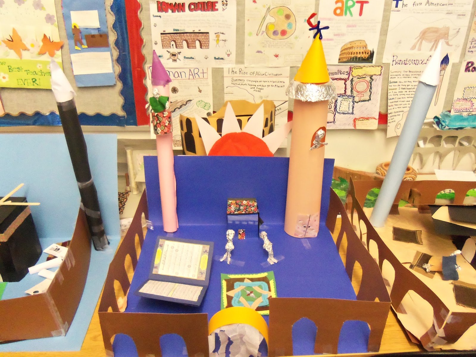 D.A.T.A. Scholars: Mini Mecca Model Building!