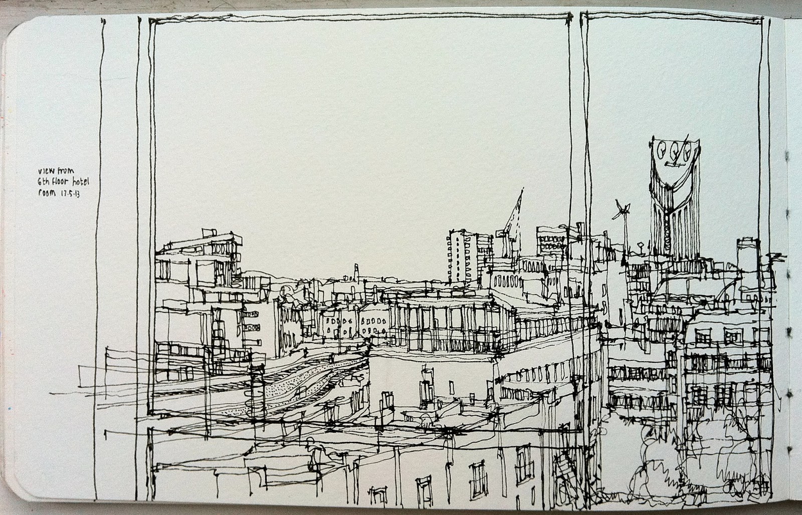 Simone Ridyard : London urban sketches