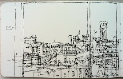 Simone Ridyard : London urban sketches
