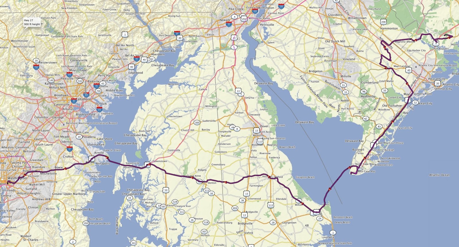 Trans New Jersey Trail Map - Printable Online