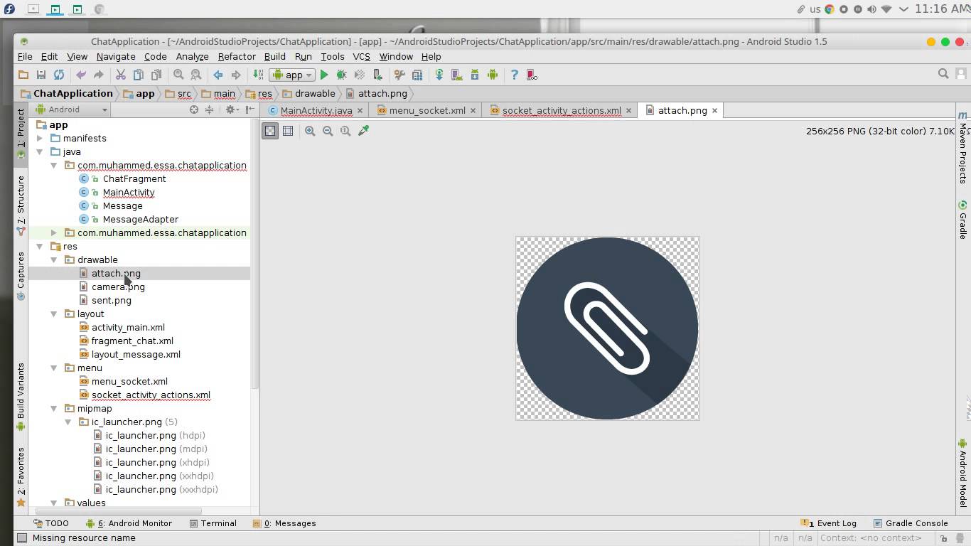 235 Android Studio Chat network JSON NodeJS JavaScript | كورسات بالعربي