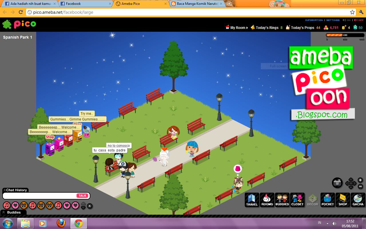 AMEBA PICO OON: Park