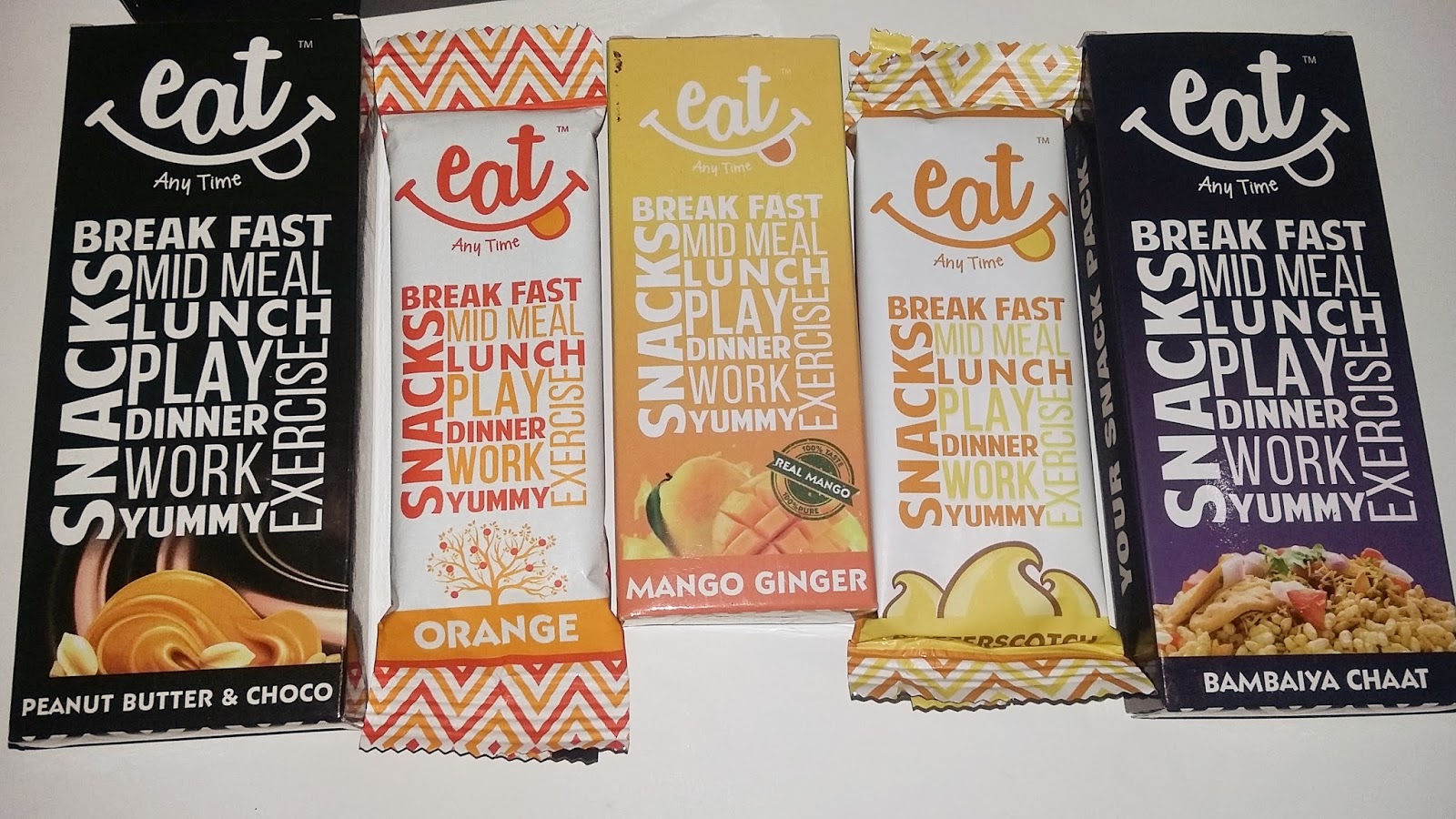 EAT Anytime Snack Bars- Review