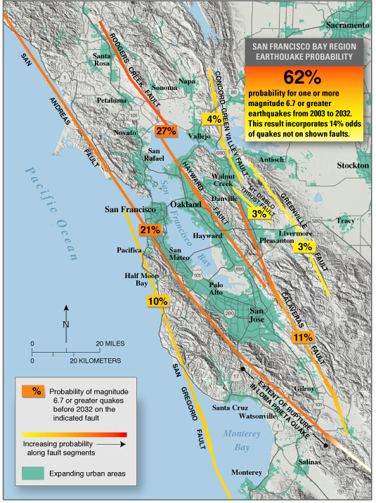 LA FALLA HAYWARD ES LA MAS PELIGROSA DE CALIFORNIA - CLIMA SEVERO MUNDIAL