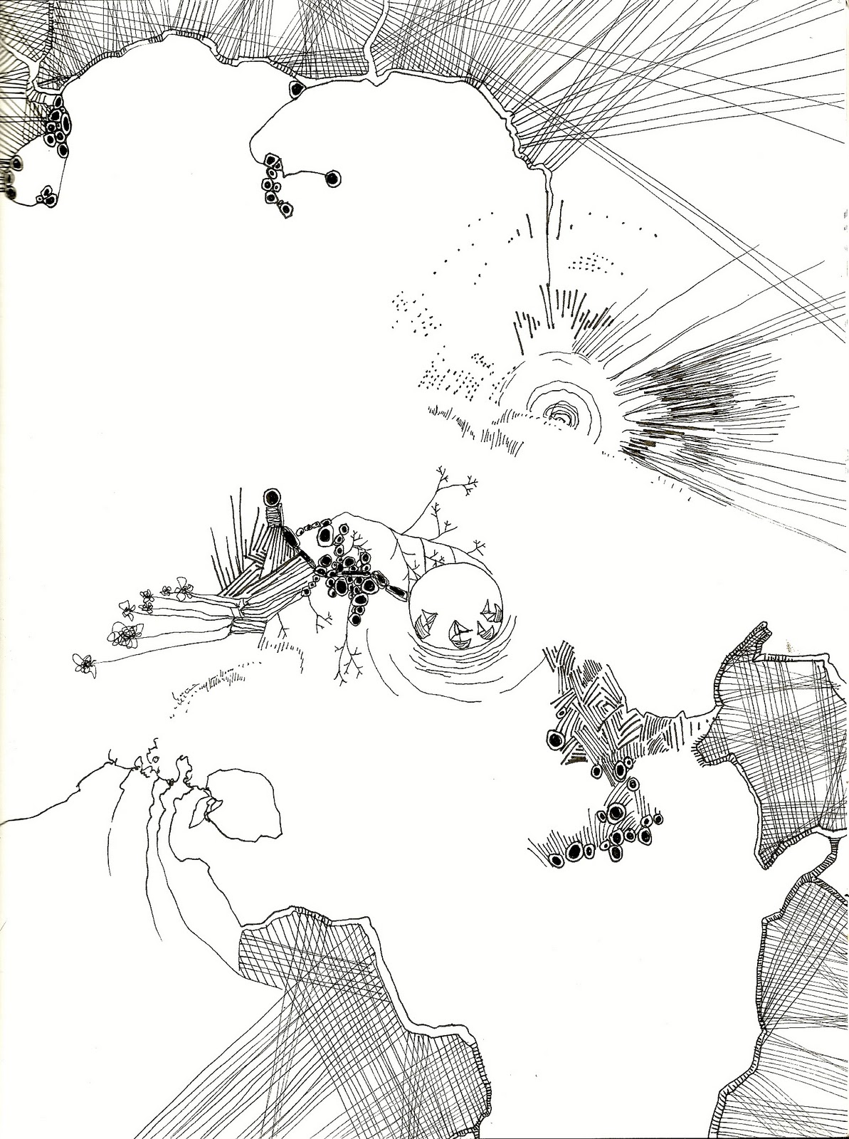 Jacqueline Maloney, Artist: Stream of Consciousness drawings...from the ...