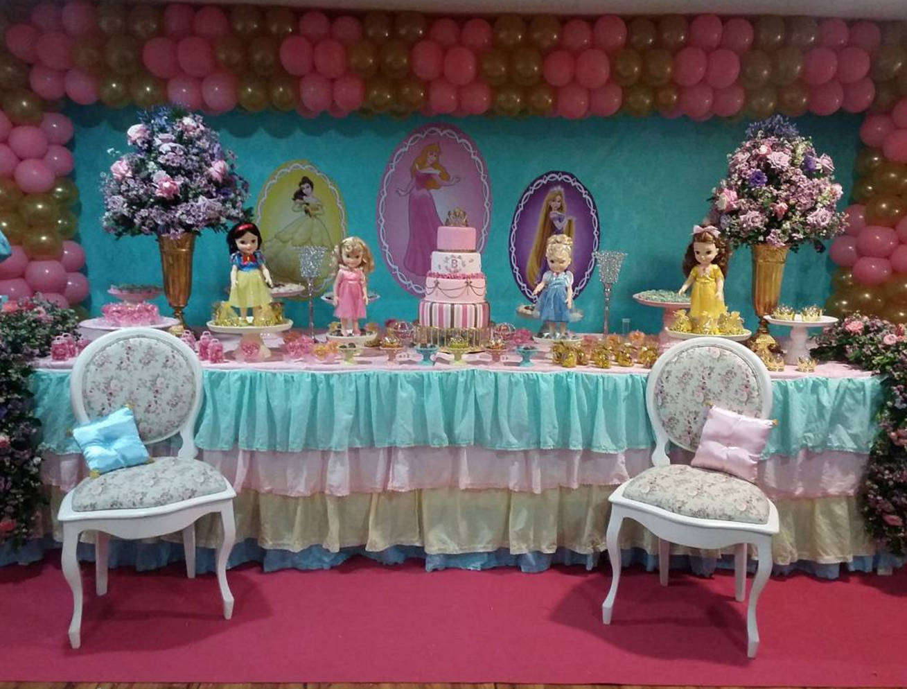 Fiesta Temática de Princesas Disney