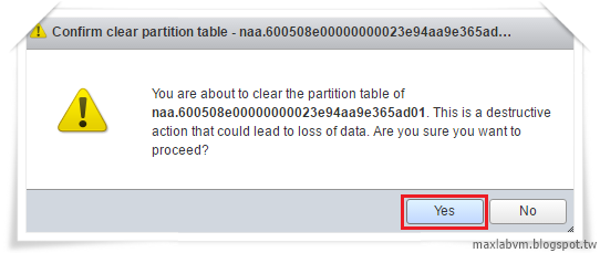 Lab Vm Testing How To Create Vmfs 6 Datastore In Esxi 6 5 Host And