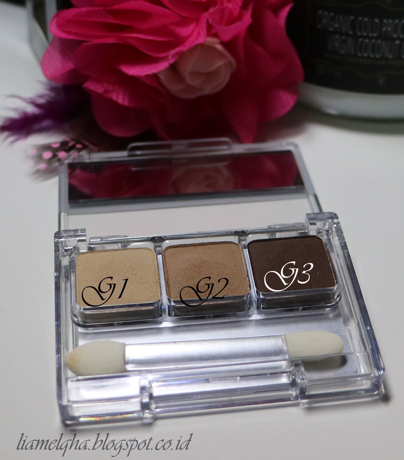 Tutorial: Red Eye Shadow with Wardah Eye Shadow Trio - Journey About Makeup