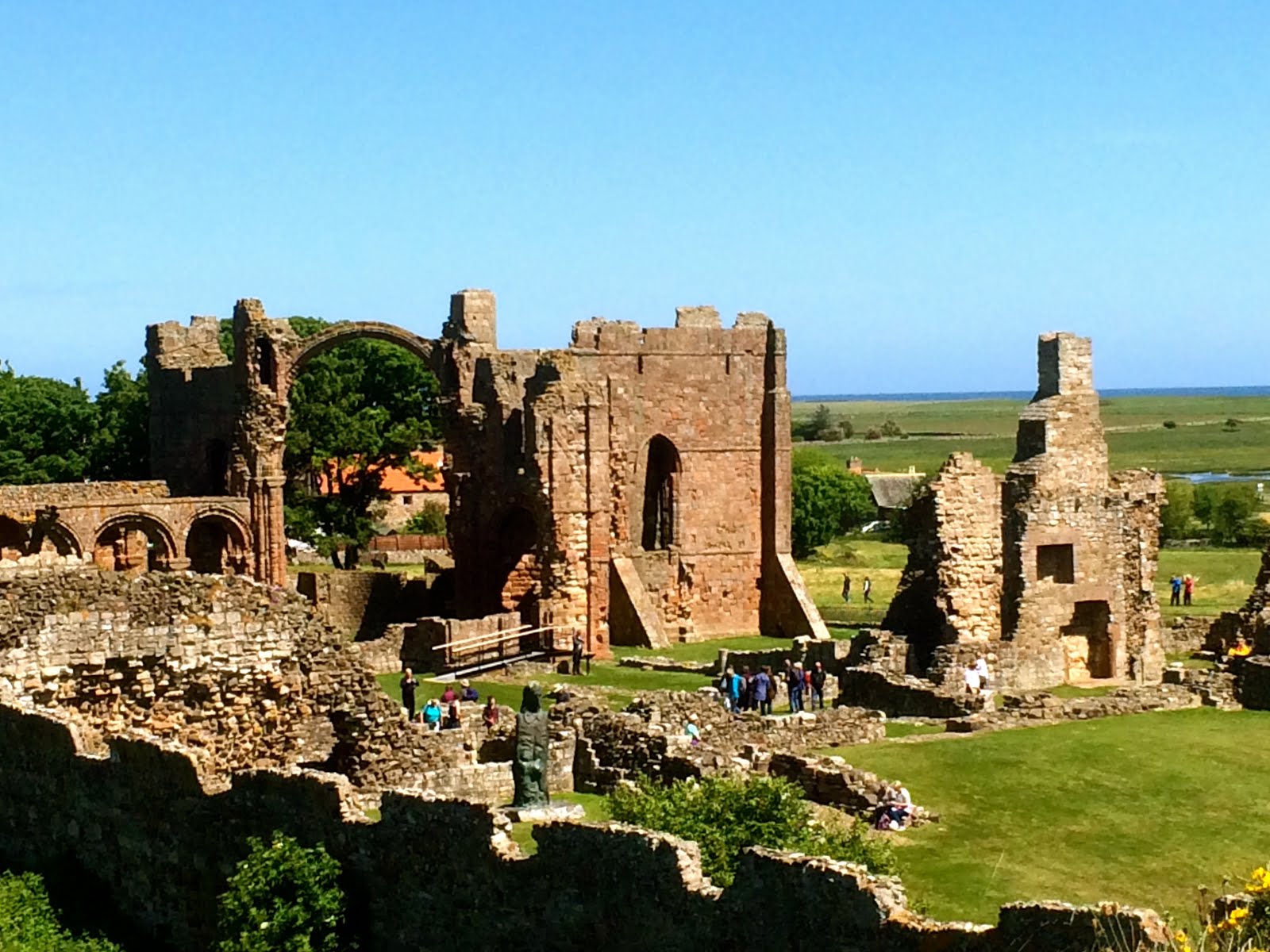 Days out in the Borders : Lindisfarne Priory