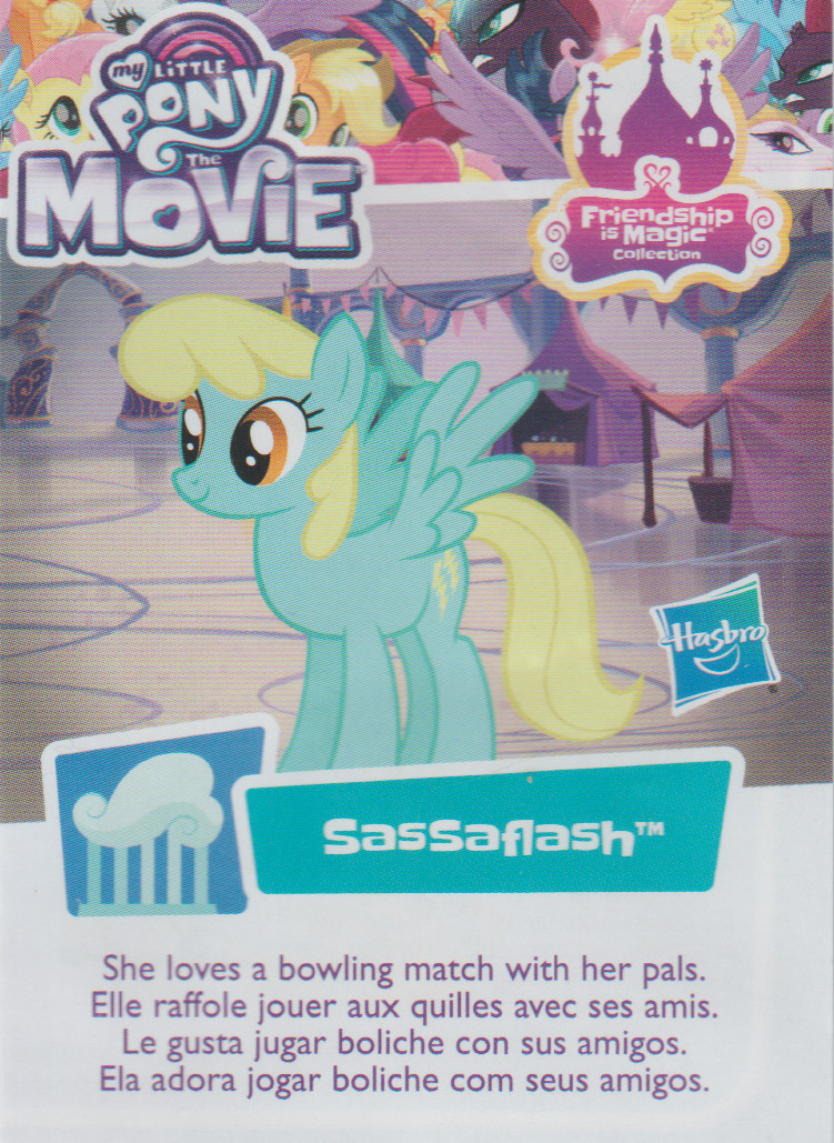 MLP Sassaflash Blind Bag Cards | MLP Merch