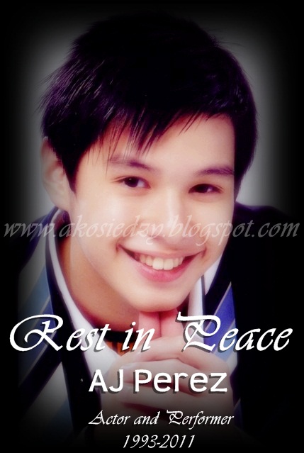 LOVE ME OR HATE ME: AJ Perez Died from a Vehicular Accident, 12AM, April 17, 2011
