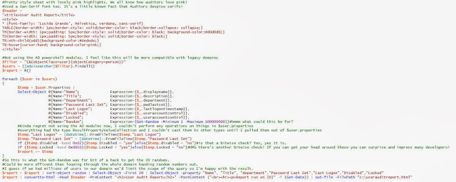 Occasional Utility: What I Learned at the Scripting Games - Part 3