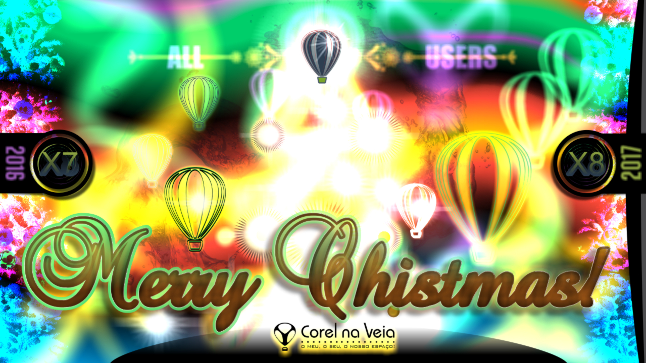 Merry Christmas All Users CorelDraw - Speed Vector Natal 2016 - Corel ...