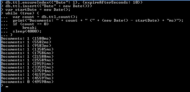 Mongodb 2 2 的 Time To Live Ttl 集合 Mongodb支持ttl 的版本 Csdn博客