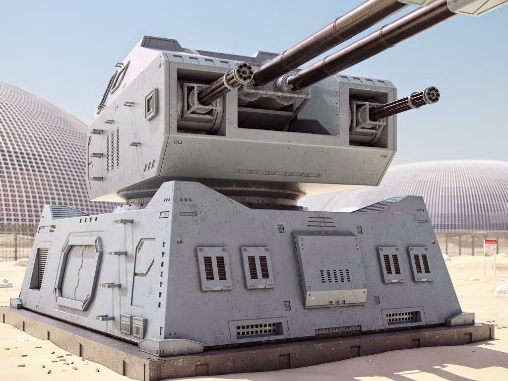 JVB Art : Barrel and Turret