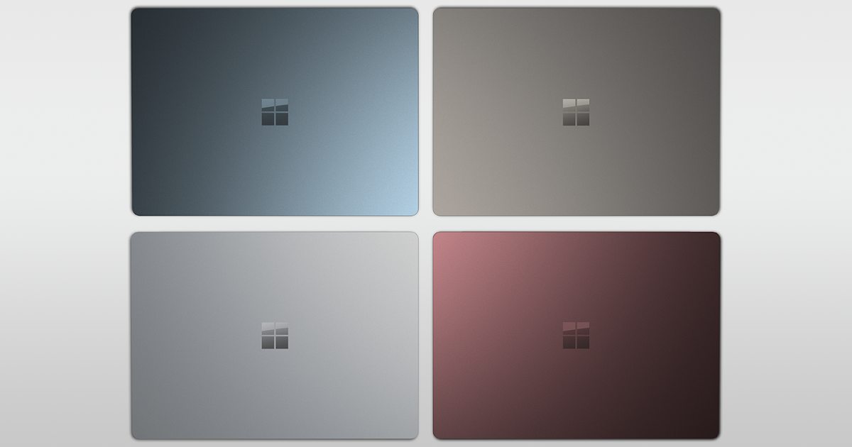 Surface Laptop colors go global, Window 10 Pro upgrade extended - Tech ...