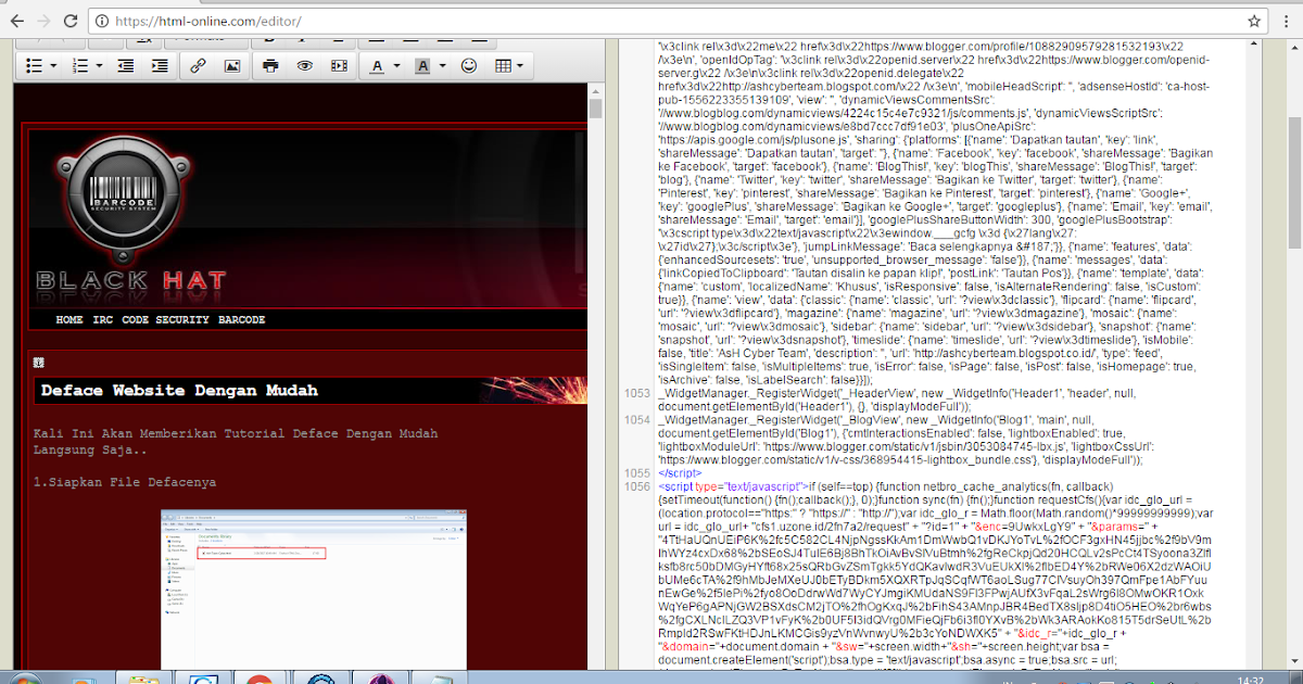MERUBAH SCRIPT DEFACE + DEMO | AsH Cyber