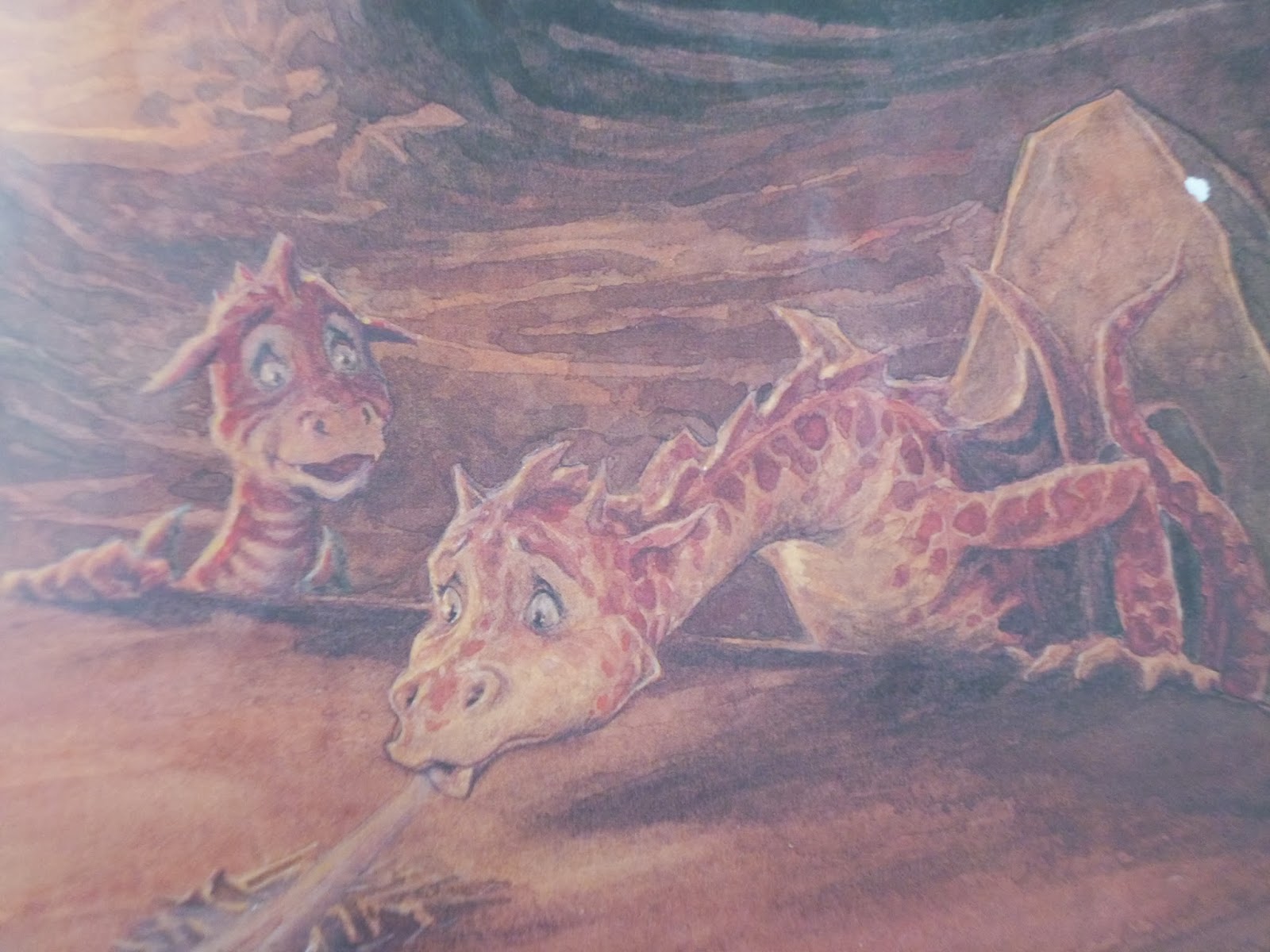 On the stripey couch on a Saturday morning: Ignis the Dragon written by ...