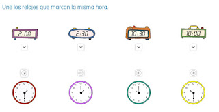 El tesoro del cole: EL RELOJ DIGITAL.