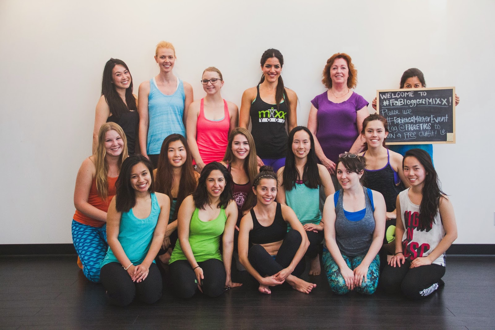 So There.: Mixx Yoga / Fabletics Event