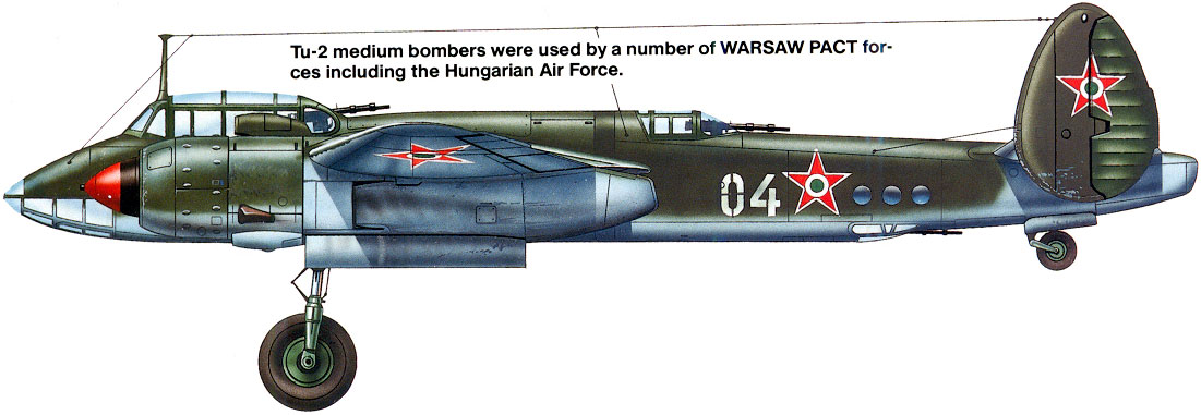 Airplanes in the skies + FAF history: Tupolev Tu-2 Bat