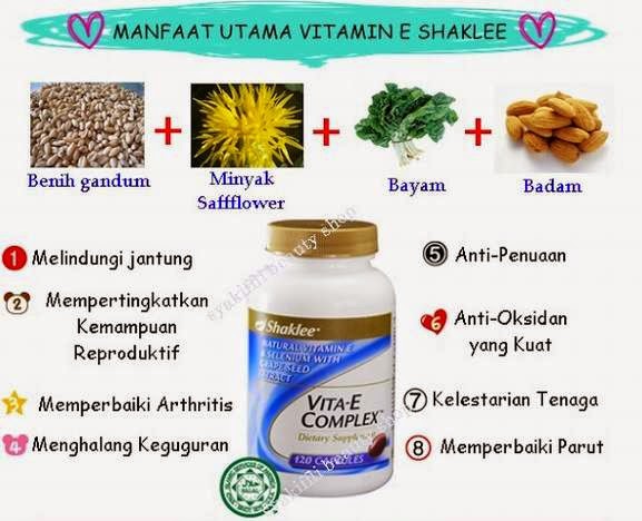 Kelebihan Vitamin E Complex Shaklee