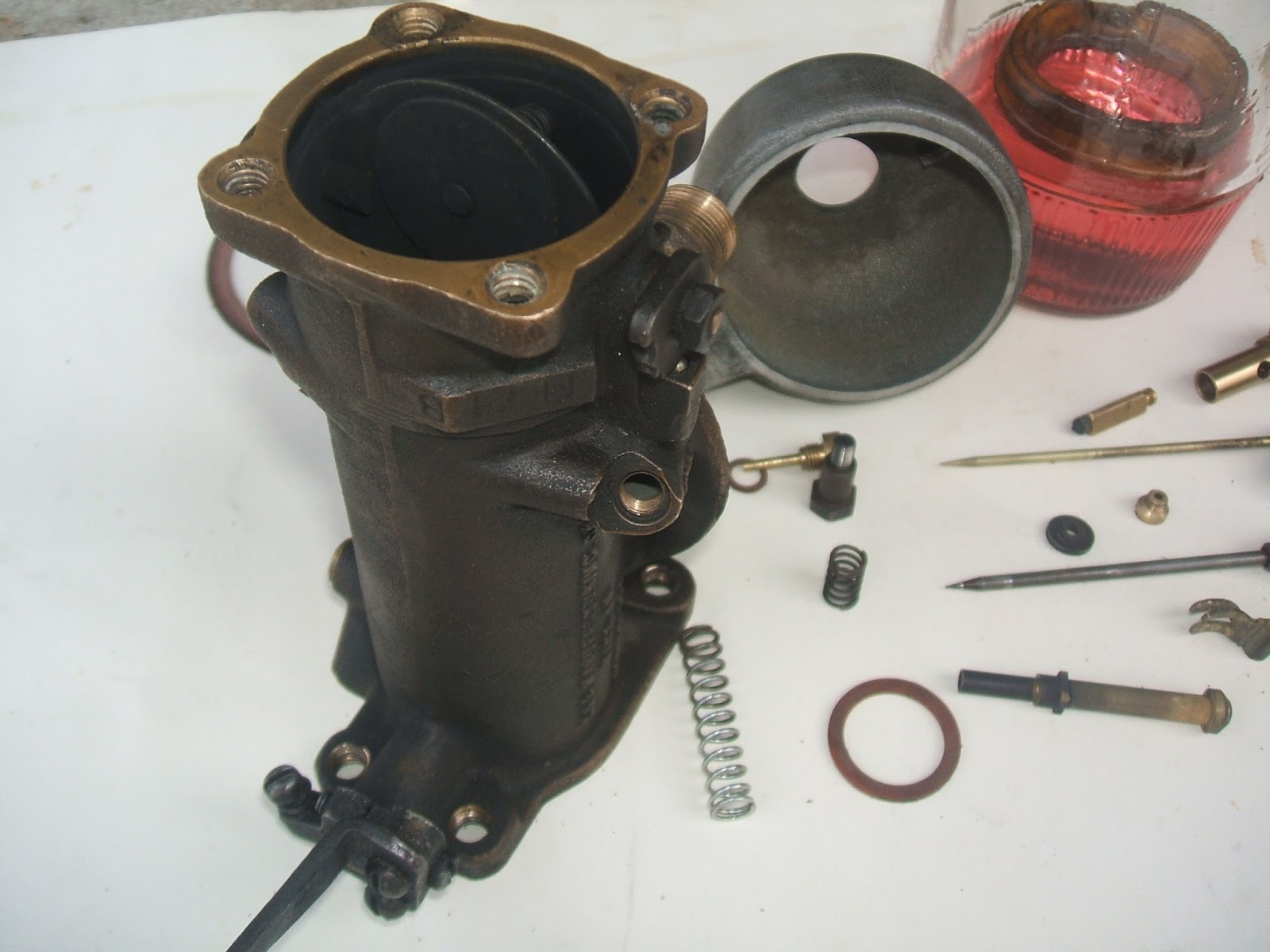 Harley Davidson Panhead : Linkert Carb, SU Eliminator carb, intake manifold