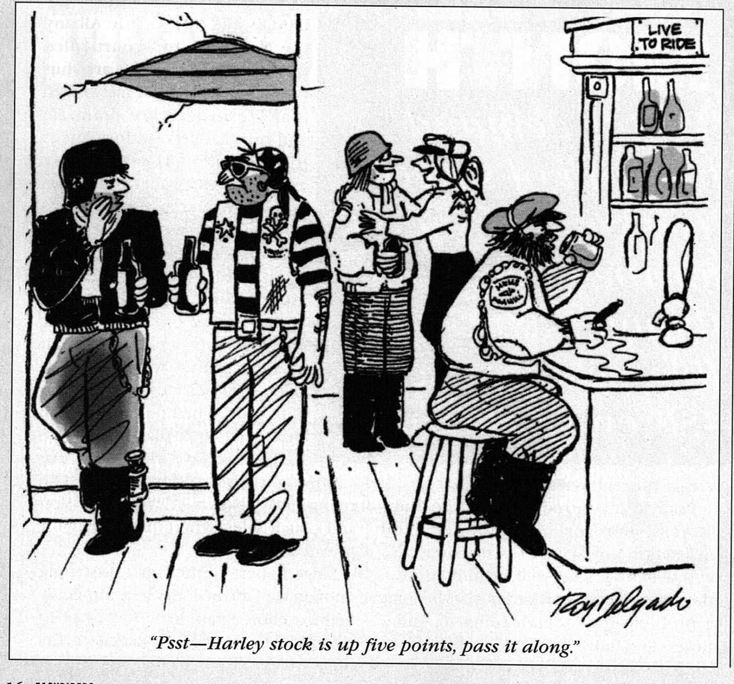 Plum Loco - Roy Delgado: Cartoon of the Month - Easyriders Magazine ...