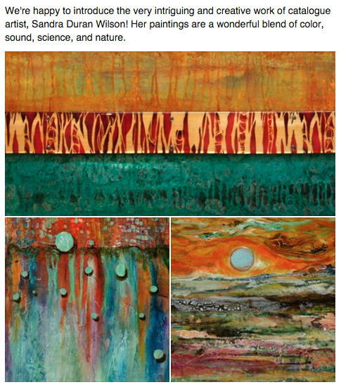 Daily Painters Abstract Gallery: Santa Fe Contemporary Artist Sandra ...