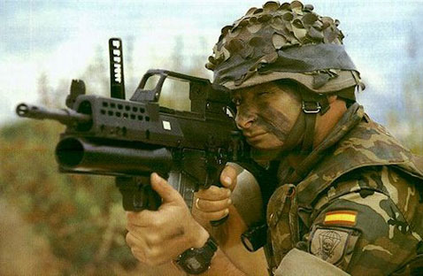 ! Un soldado ! | Tecnology Militar