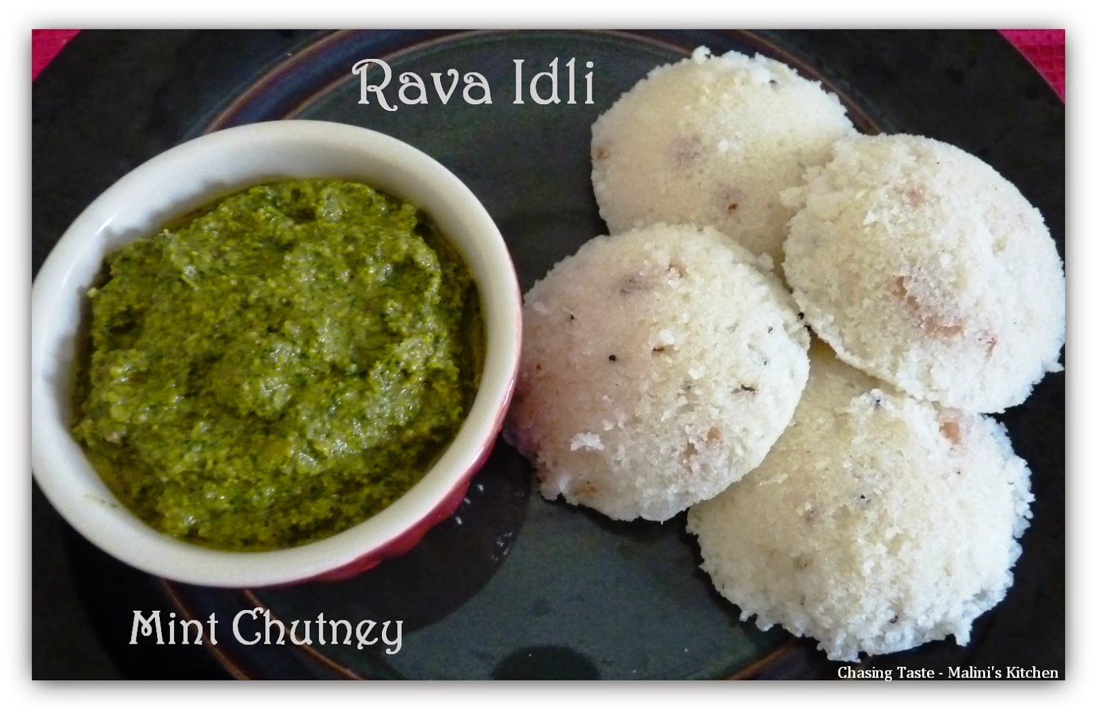 Chasing Taste: Rava Idli Recipe - How to make Rava Idli