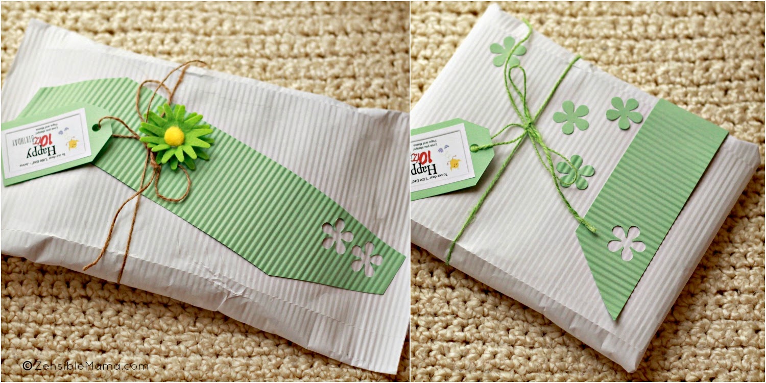 Zensible Mama: DIY + Recycle: Unique Gift Wrapper Using Old Calendar