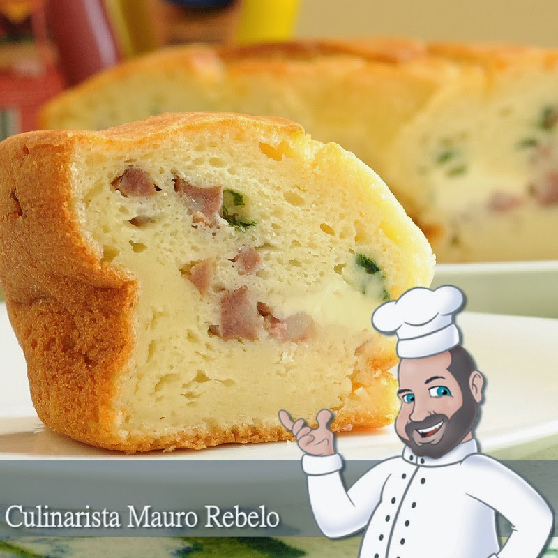 Bolo Salgado de Liquidificador - Mauro Rebelo